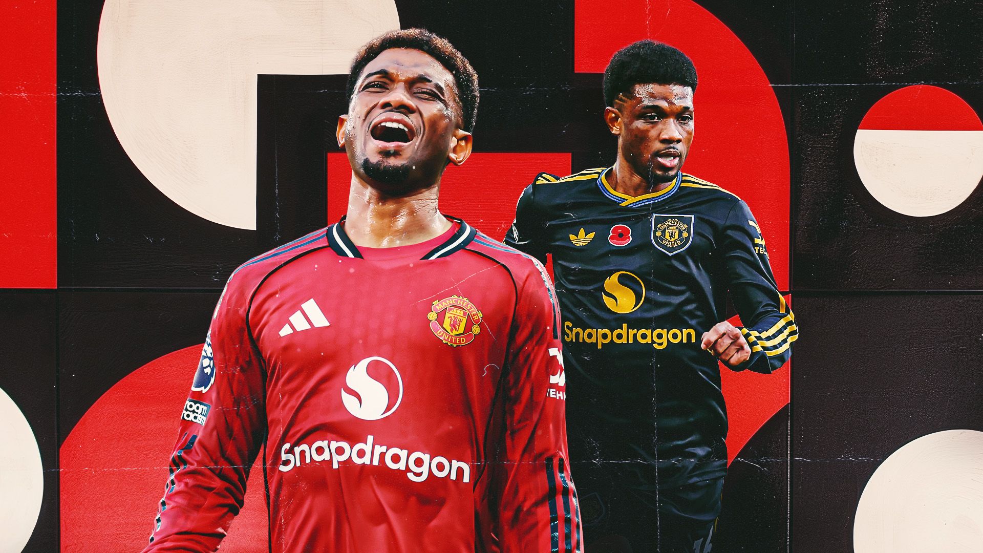 El dilema del carrilero Amad Diallo expone las limitaciones de la controvertida formación del ...